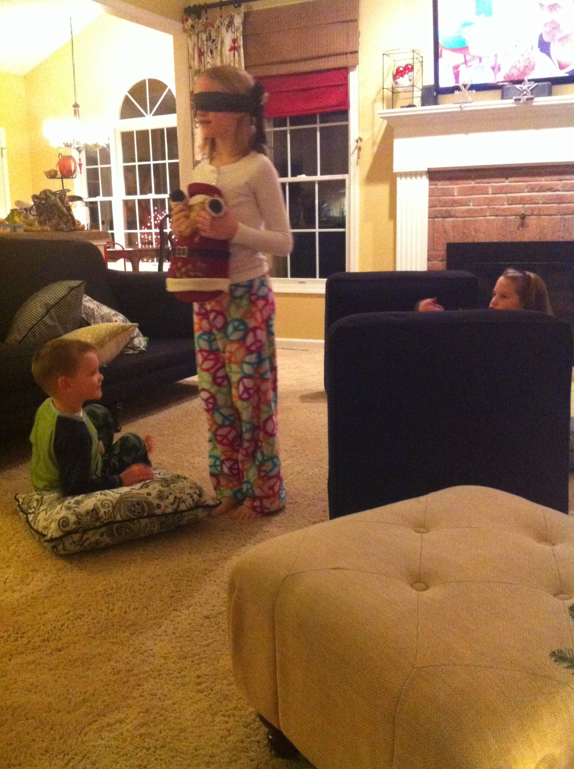 Christmas Gross Motor Games - Help Santa Find His Sleigh