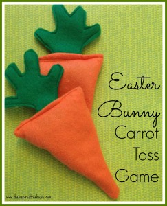 EASTER GROSS MOTOR ACTIVITIES: BUNNY CARROT TOSS
