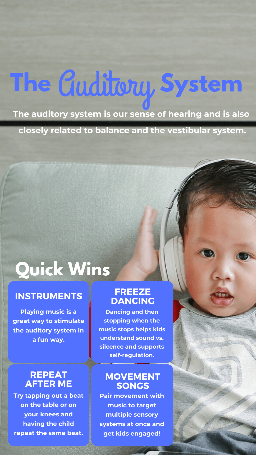 WHAT IS THE AUDITORY SYSTEM AND SENSORY PROCESSING WHAT IS THE AUDITORY SYSTEM AND SENSORY PROCESSING