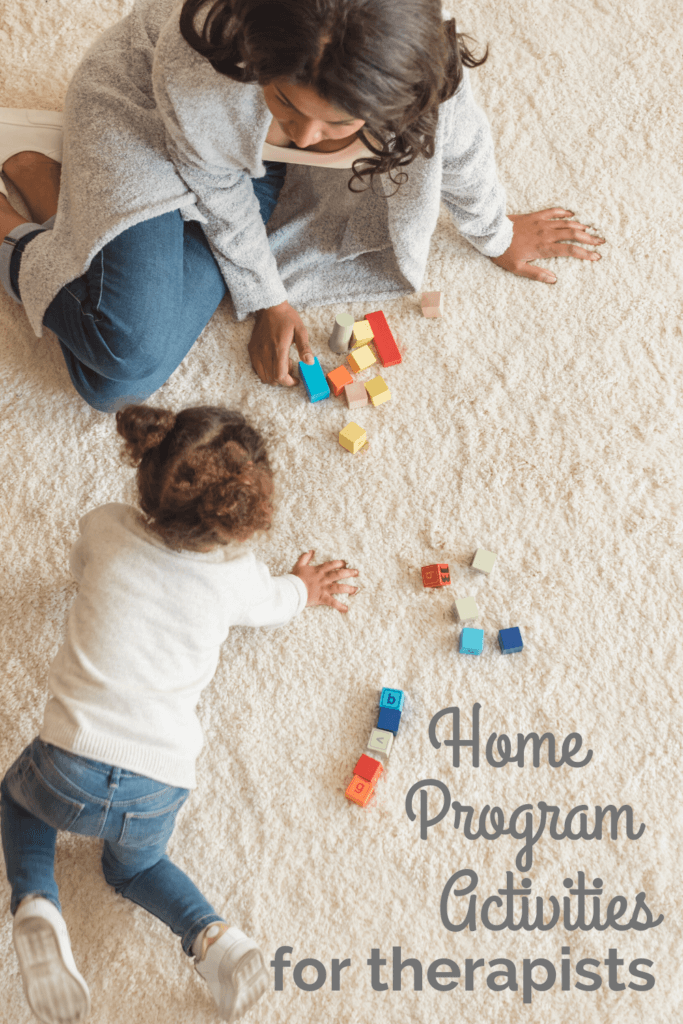 Occupational and Physical Therapy Home Exercise Program Activities ...