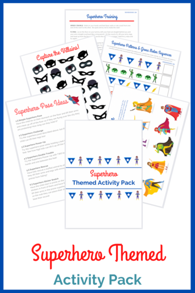 Strength-Building Superhero Activities for Kids - The Inspired Treehouse