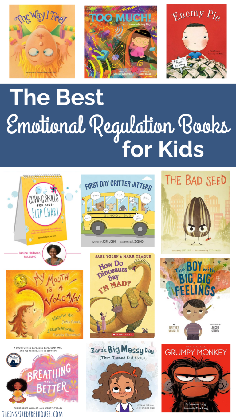 The Best Emotional Regulation Books for Kids - The Inspired Treehouse