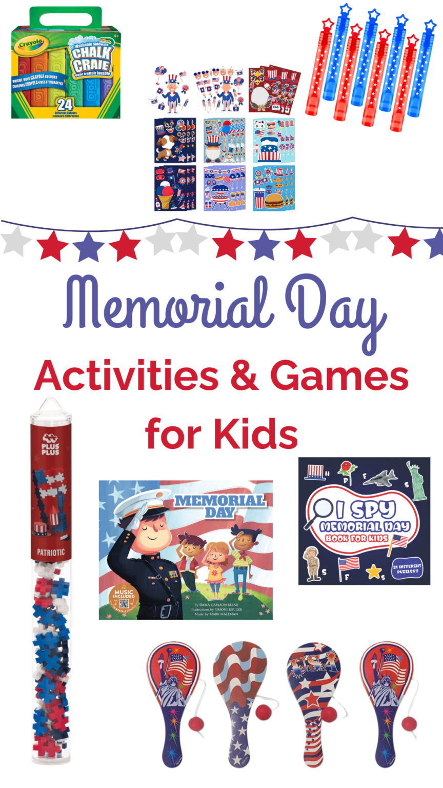 Memorial Day Activities for Kids - The Inspired Treehouse